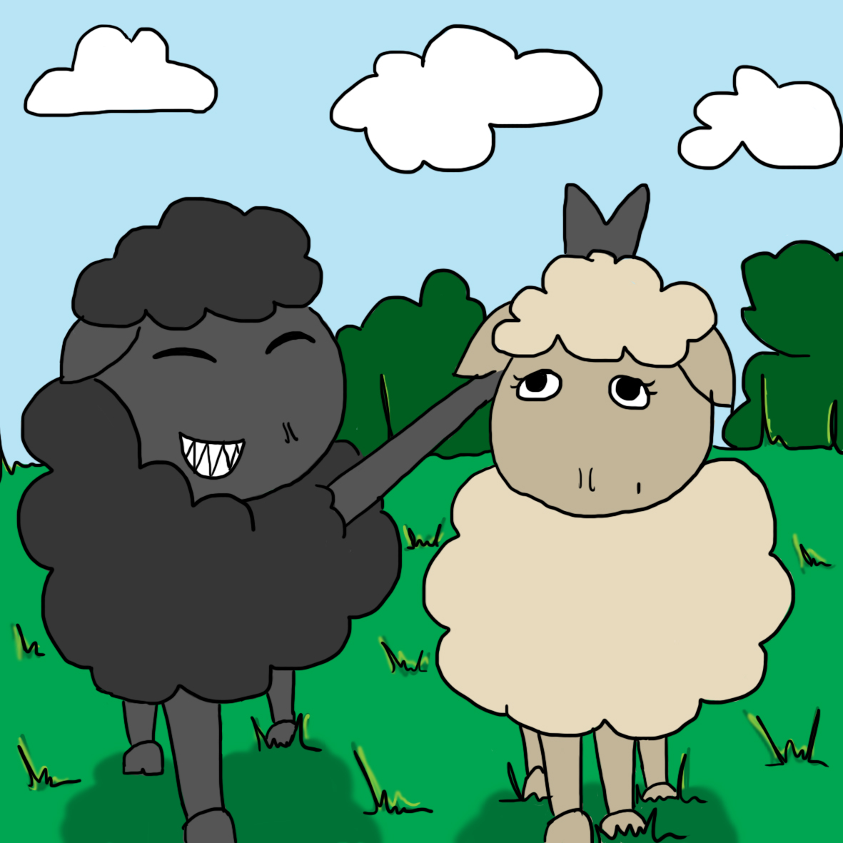 sheep | The Absurd Microbe